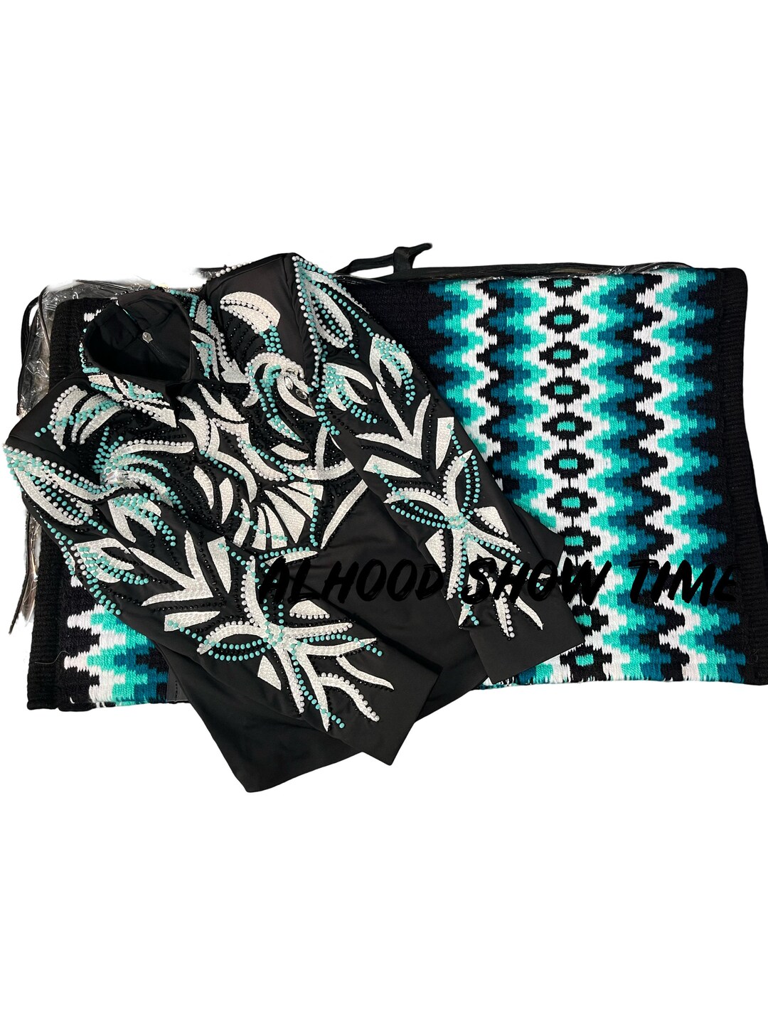 Custom Western Show Jacket & Pad Set: Rodeo Queen Horsemanship - Etsy