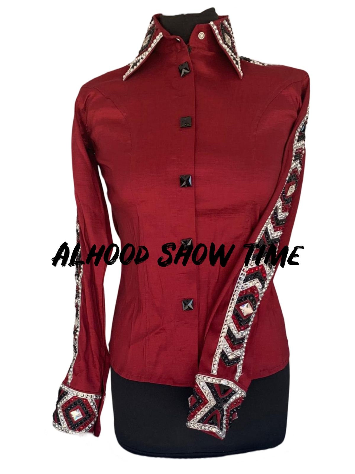 Western Show Shirt: Custom Rodeo Queen Horsemanship Shirt - Etsy