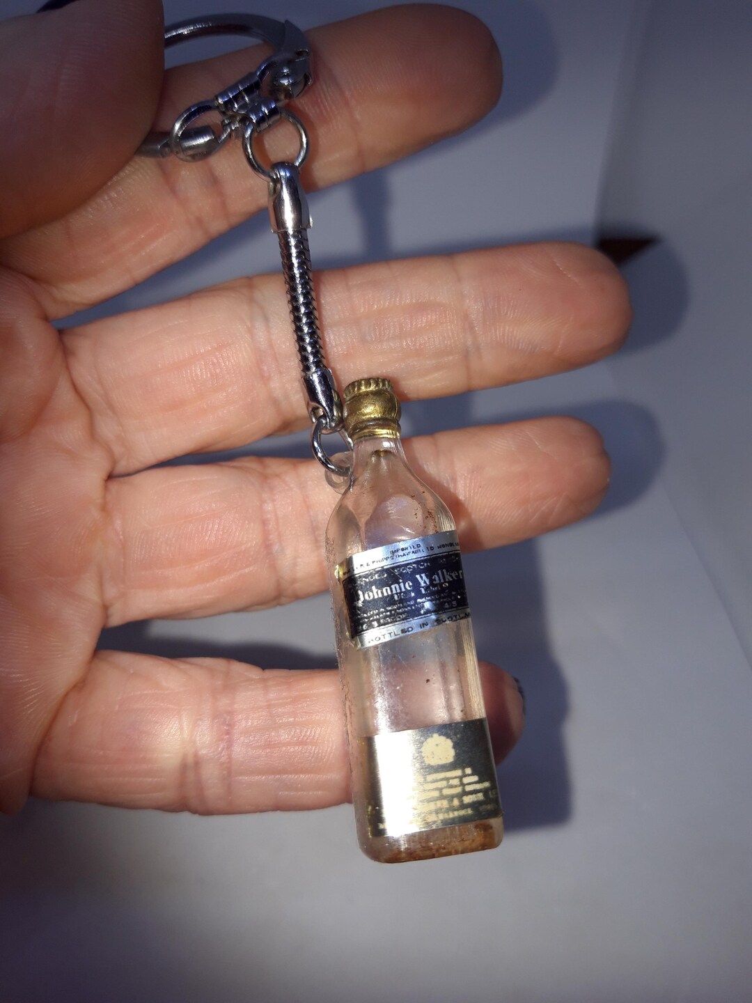 Johnnie Walker Vintage Collectable Keychain - Etsy