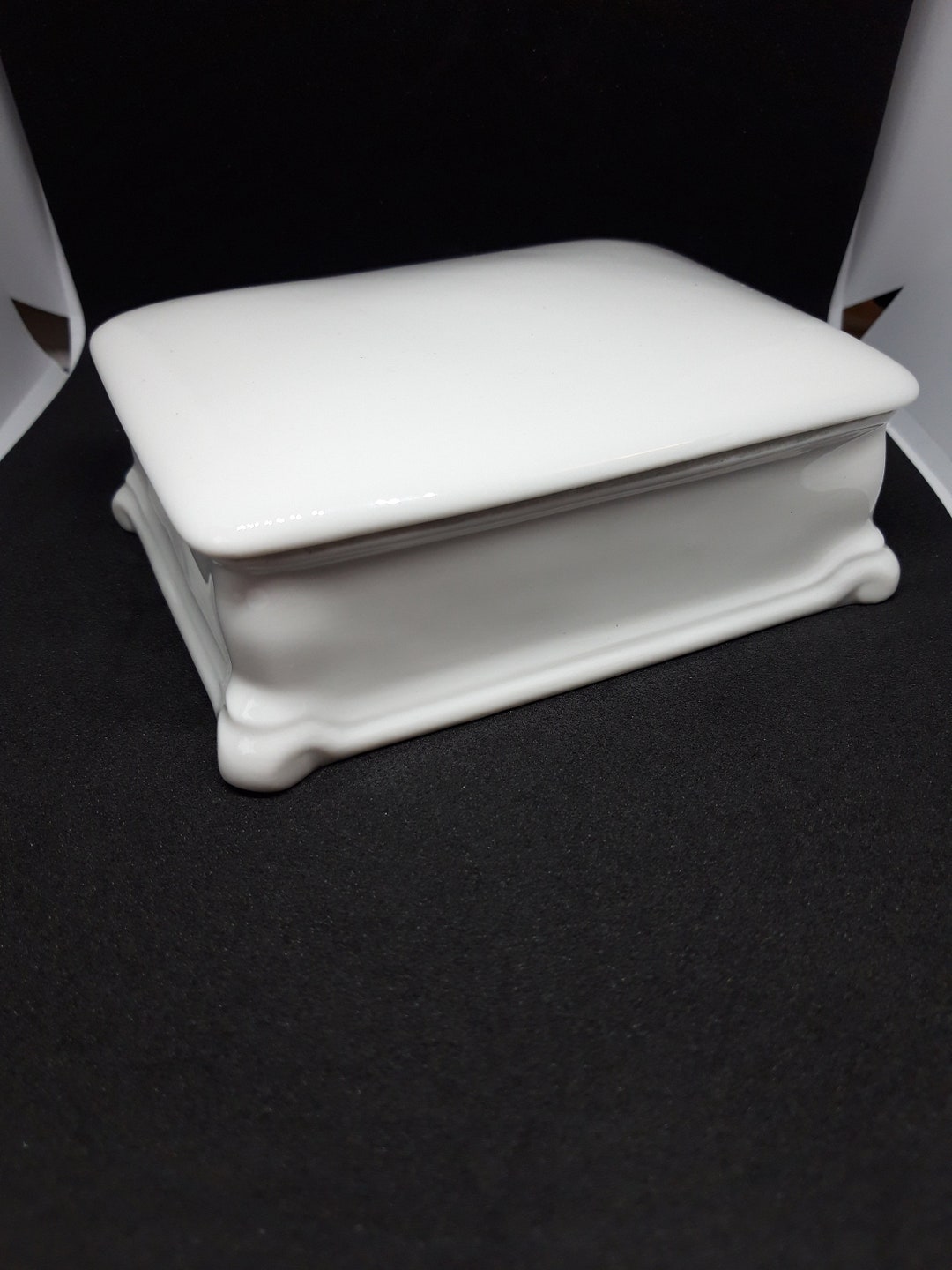 Clean White Rosenthal Trinket Box Exellent Condition - Etsy