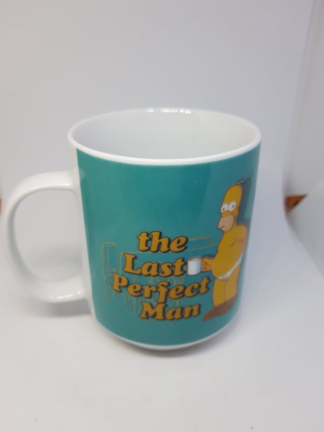 Tea Mug From Simpsons and Matt Groening "the Last Perfect Man" - Etsy