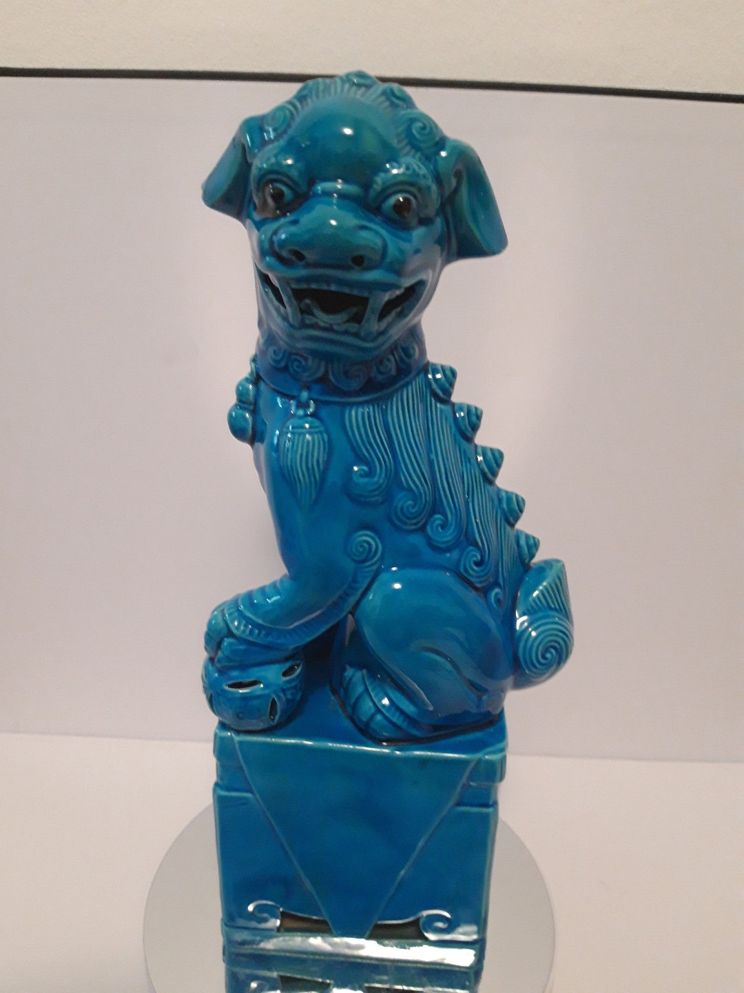 Amazingly Beautiful Vintage Foo/fu Dog Aka Tample Dragon Wonderful ...