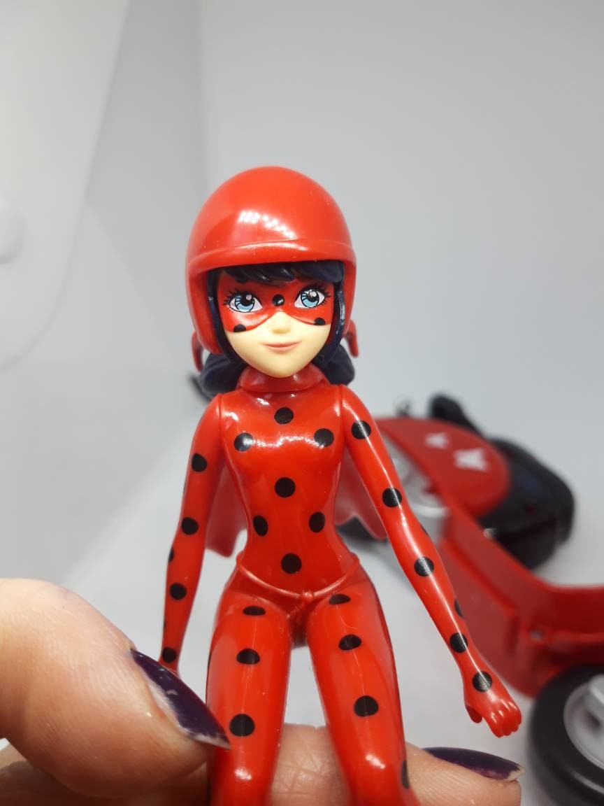 Miraculous Ladybug With Her Motorcycle. - Etsy Canada
