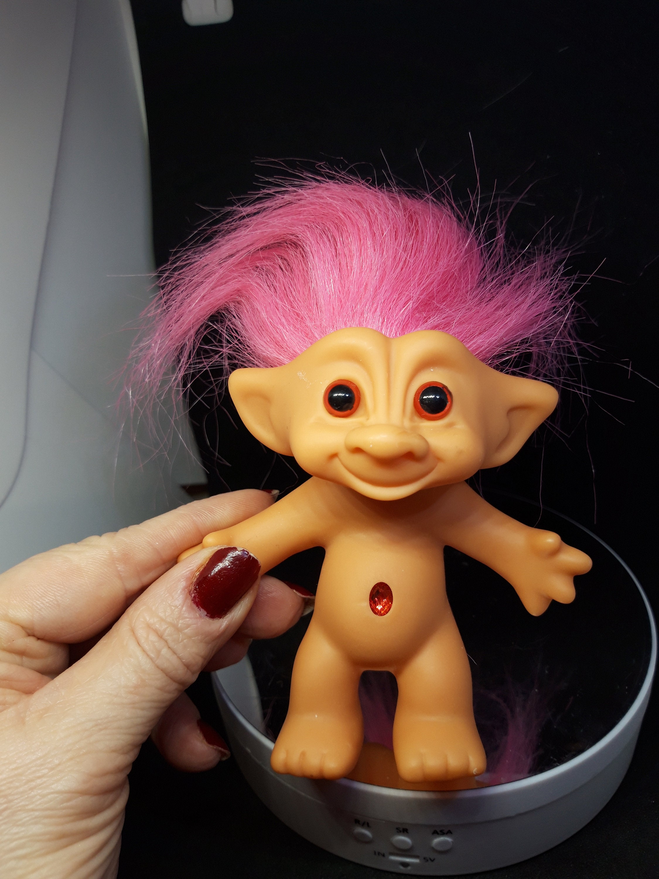 Very Cute Troll With Diamond Bellybutton Excellent Condition - Etsy