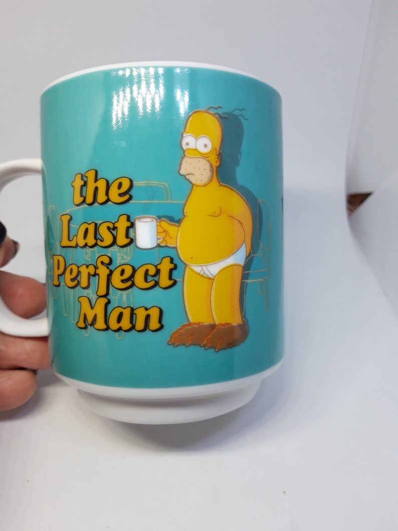 Tea Mug From Simpsons and Matt Groening "the Last Perfect Man" - Etsy