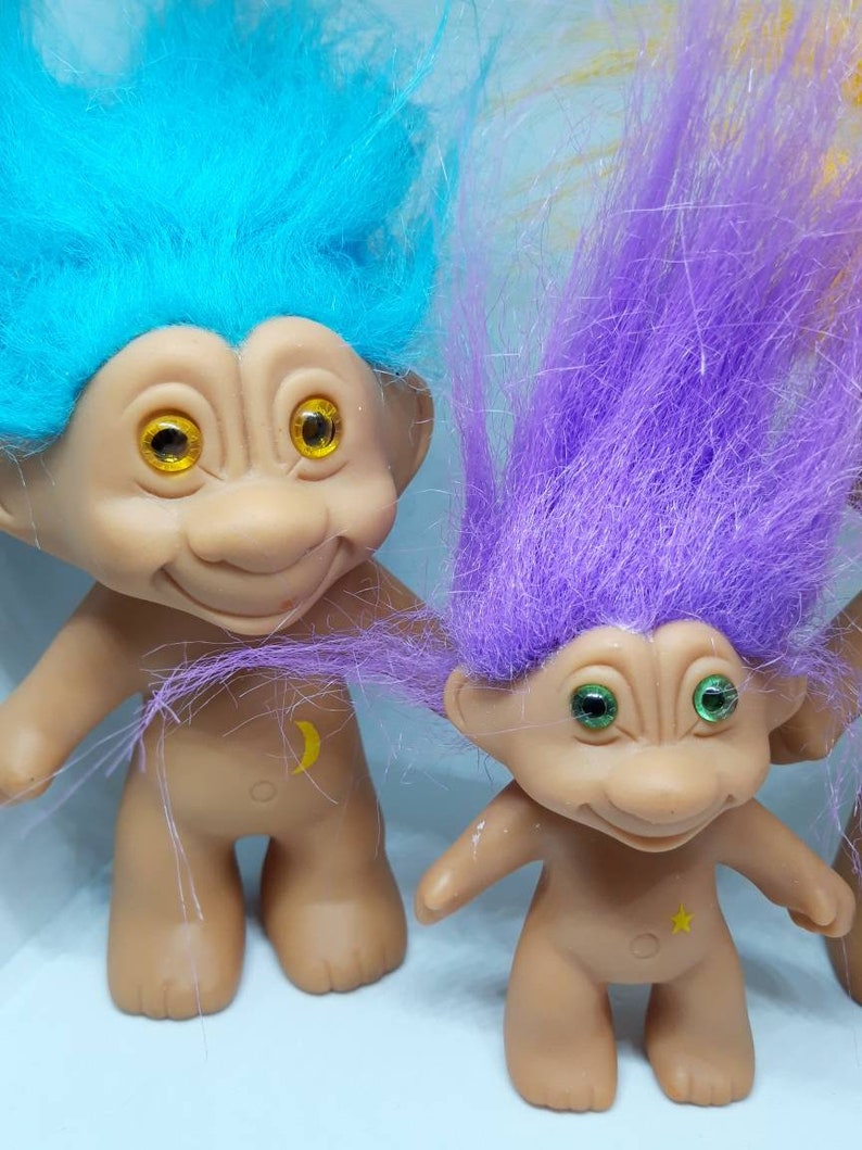 3 Russ Trolls of Different Sizes - Etsy