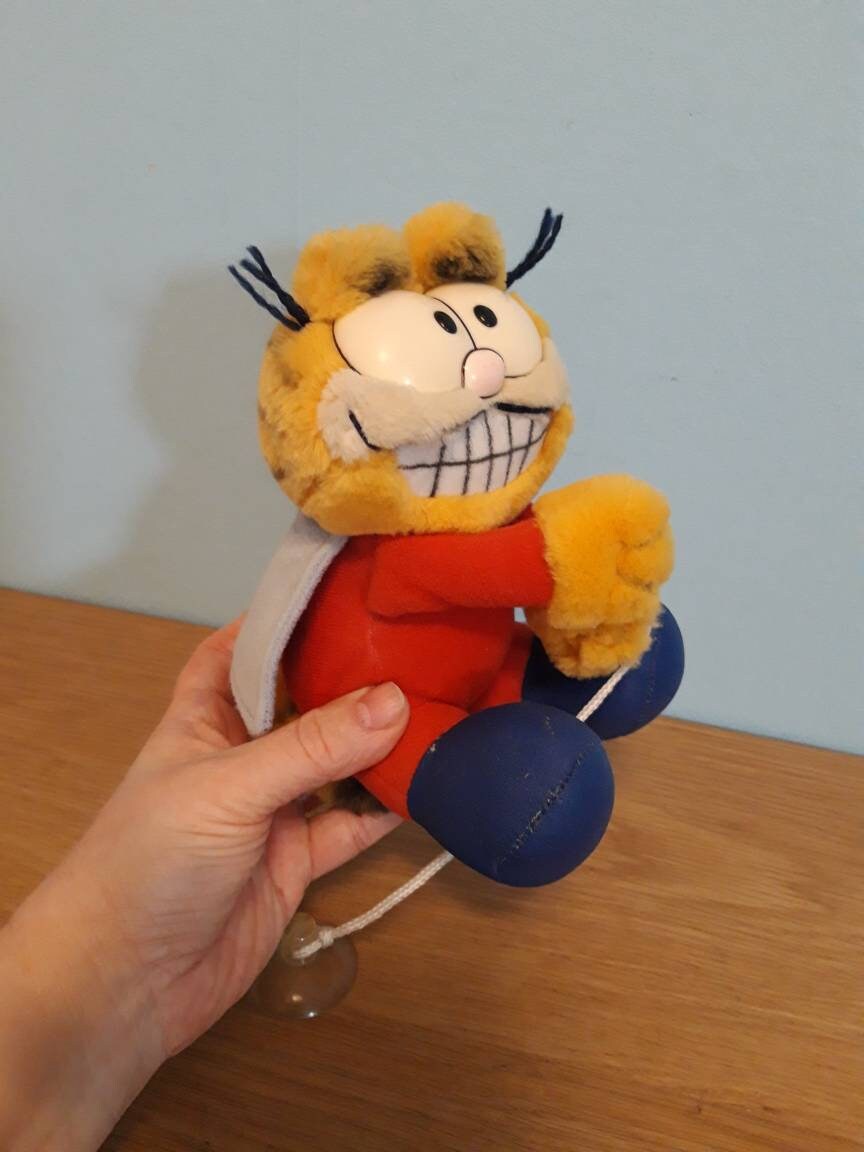 Vintage Garfield 1979 Hanging on the Rope. Plush Toy - Etsy