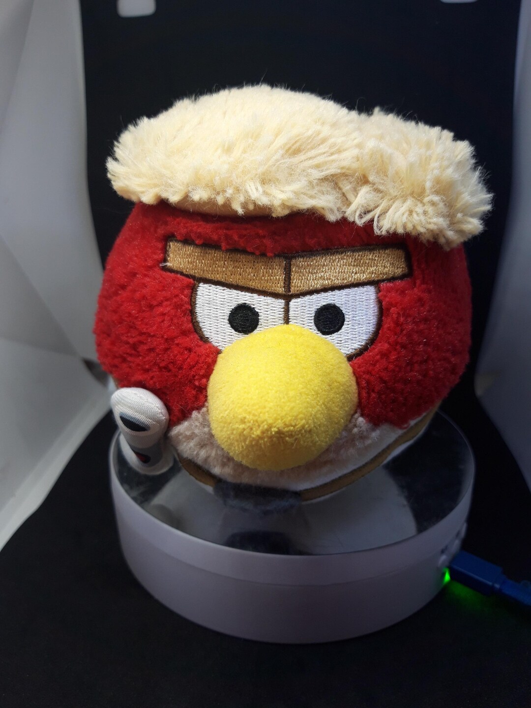 Luke Skywalker Angry Birds Red Star Wars Plush Toy - Etsy