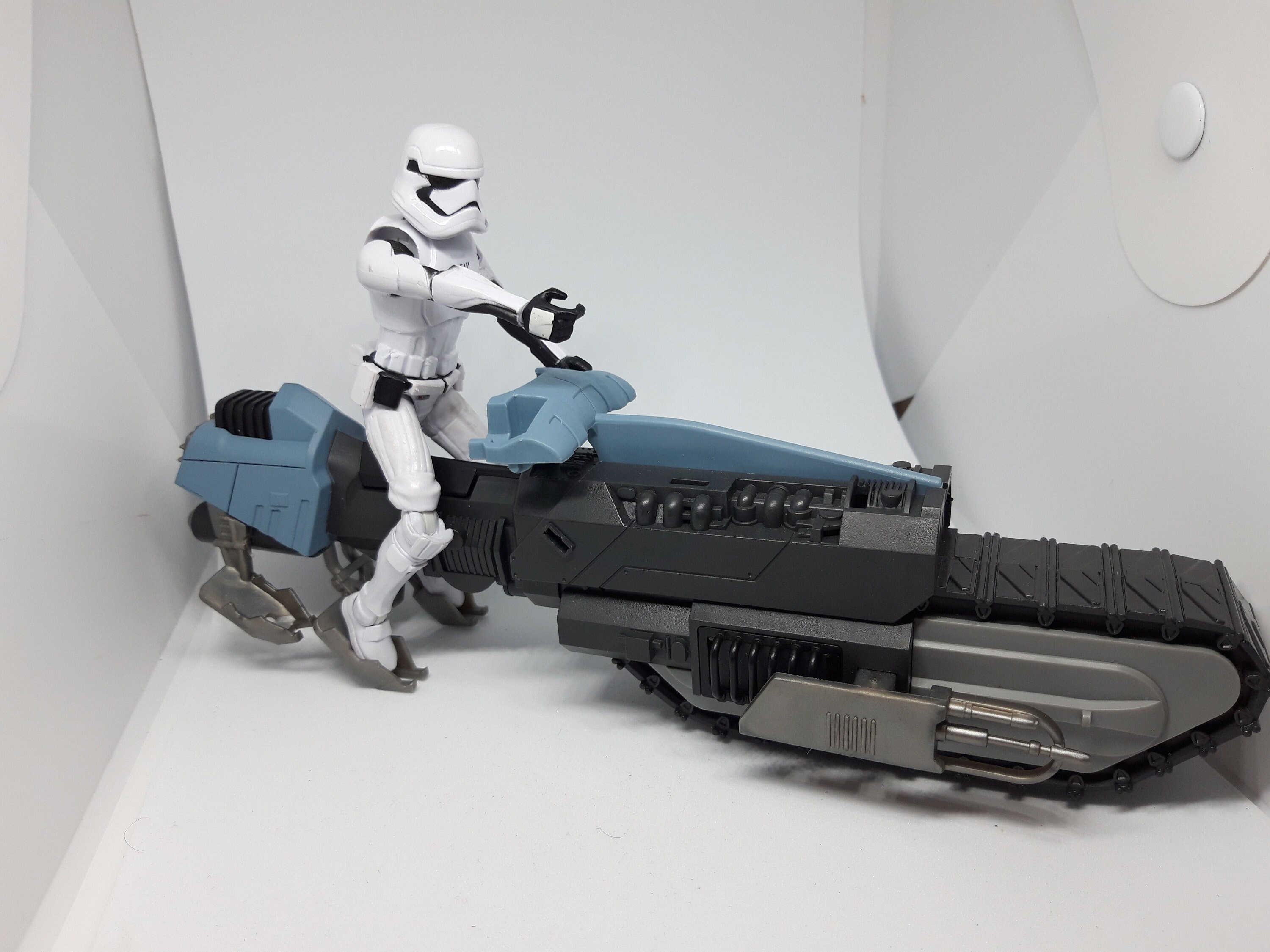 Star Wars Empire Soldier With His Speed Bike Toy From Lucas - Etsy