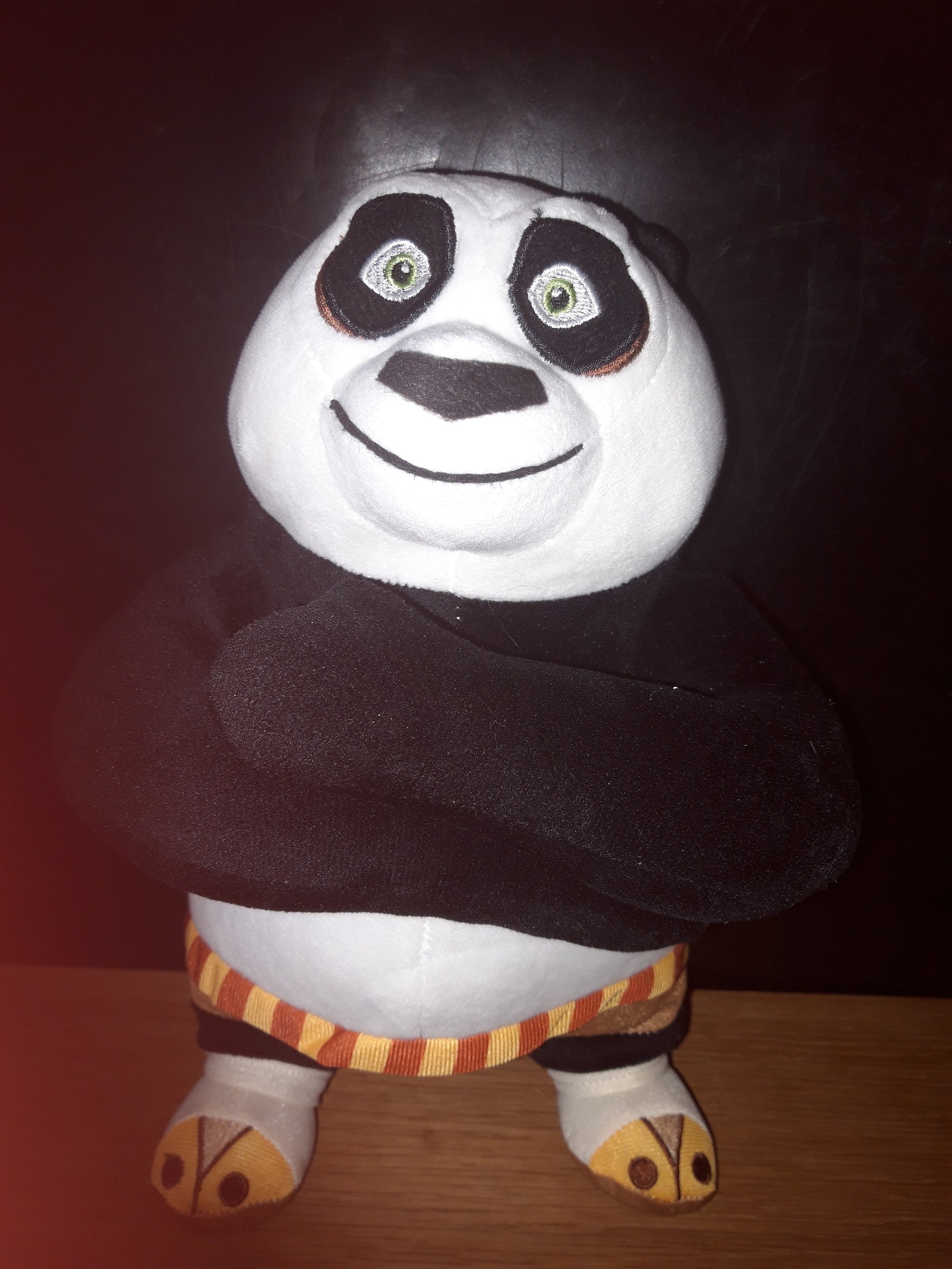 Kung Fu Panda Po Plush Toy Etsy UK