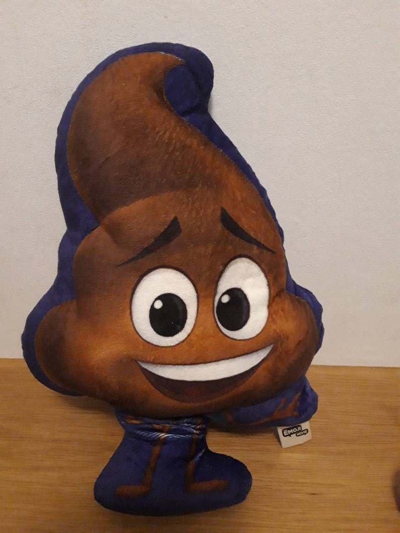 Poop From Emoji Movie. Plush Toy - Etsy
