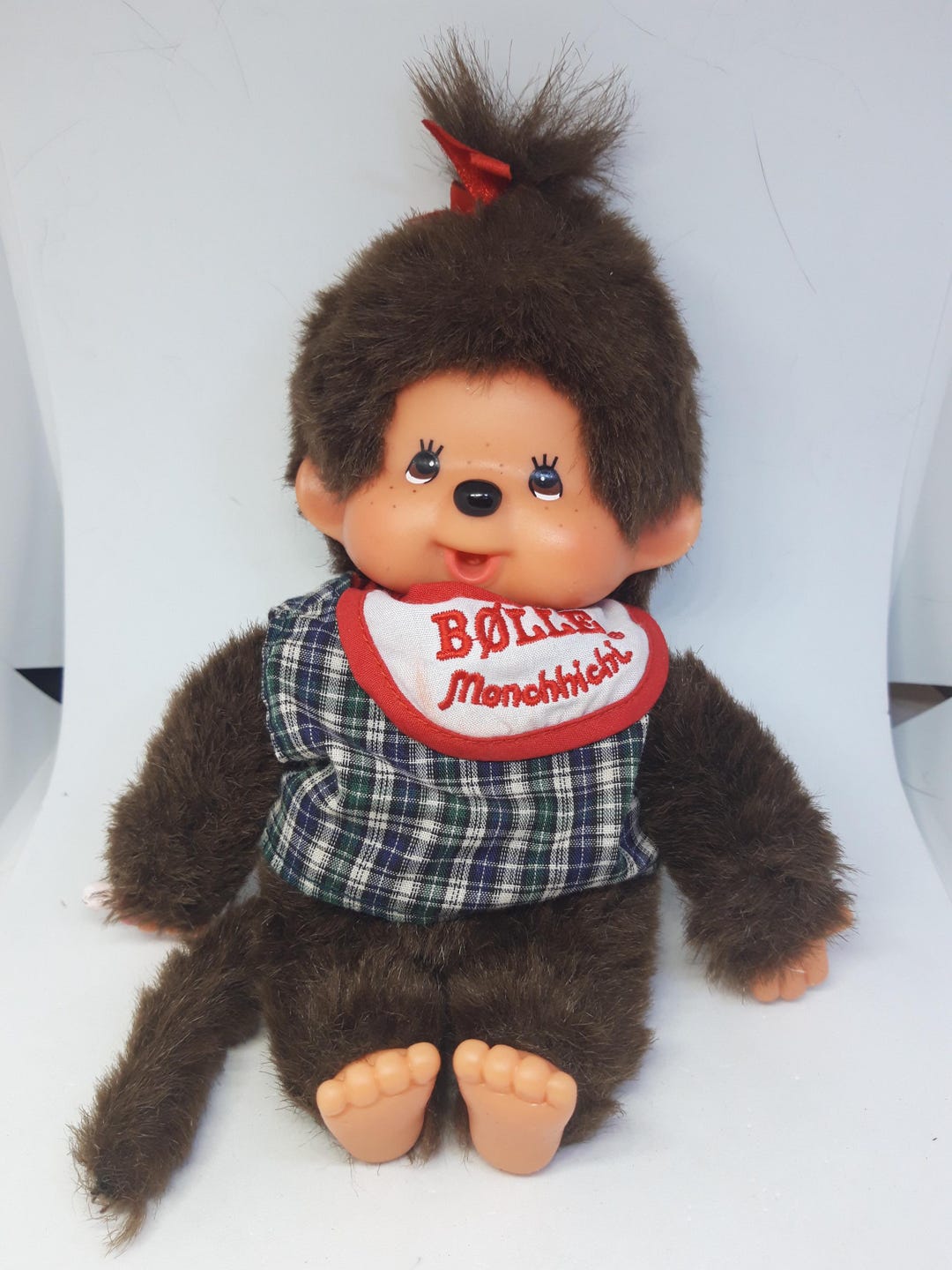 Monchichi Monkey Bolle From Sekiguchi Vintage Plush Toy - Etsy