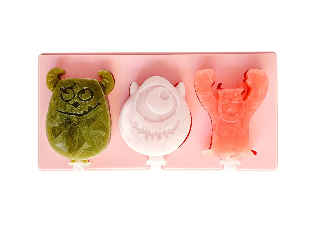 Popsicle Mold Monster Ice Pop Set - Etsy UK