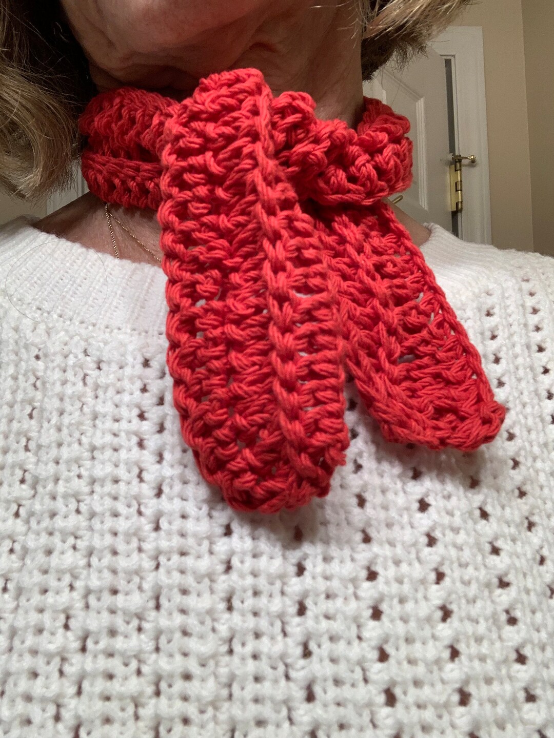 Sophie Inspired Crochet Scarf / Crochet Neckerchief - Etsy