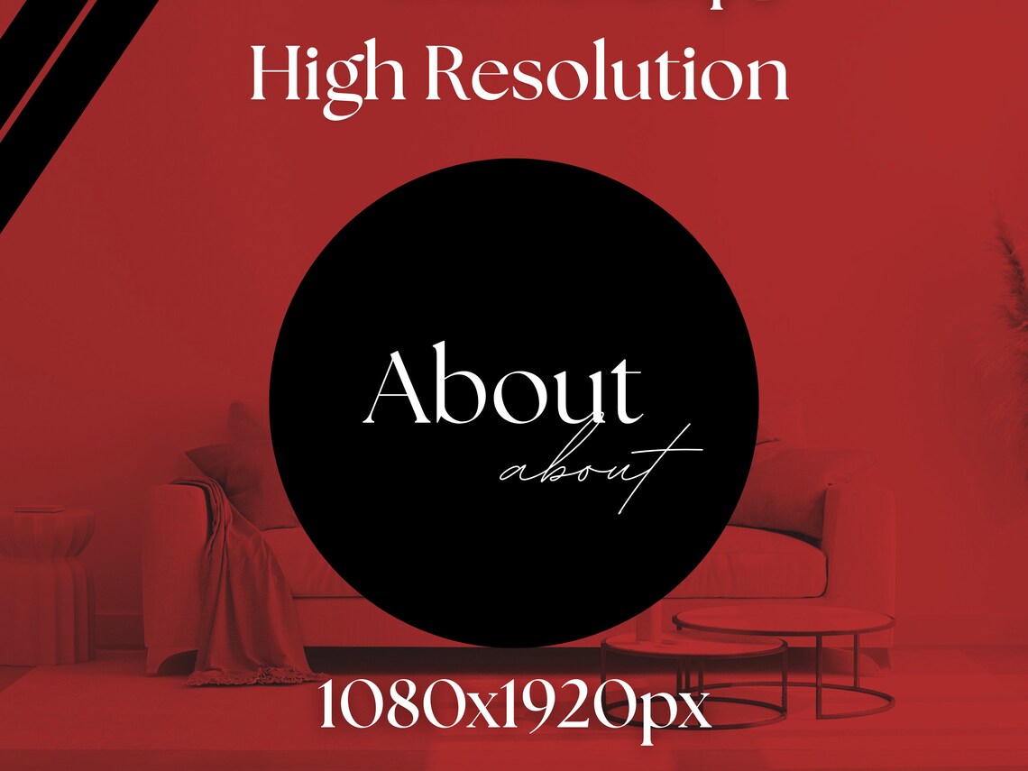 Luxury Instagram Highlight Covers Red LUXURY Instagram Story Luxury ...