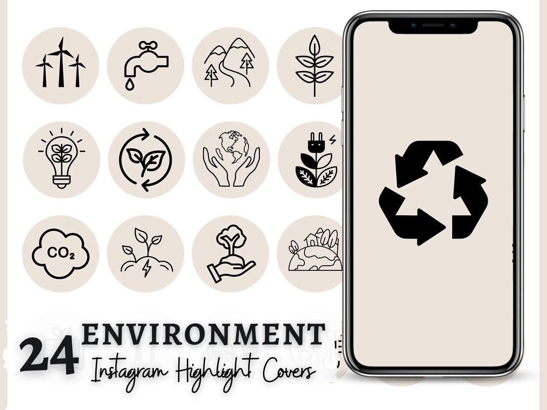 Earth Day Instagram Highlights Covers Earth Day Blogger Icons Instagram ...