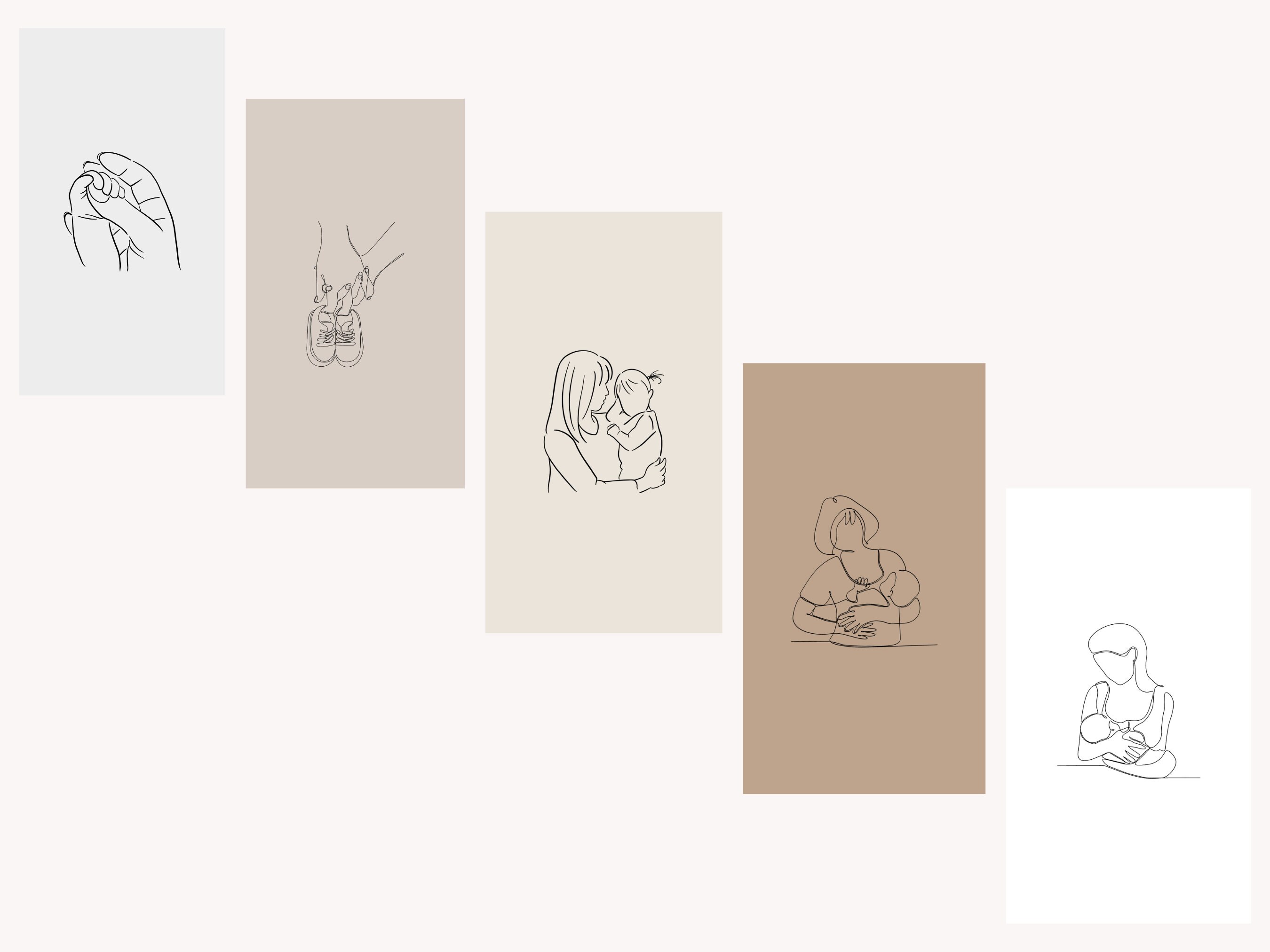 Motherhood Instagram Highlight Covers Neutral Mom Life Backgrounds ...