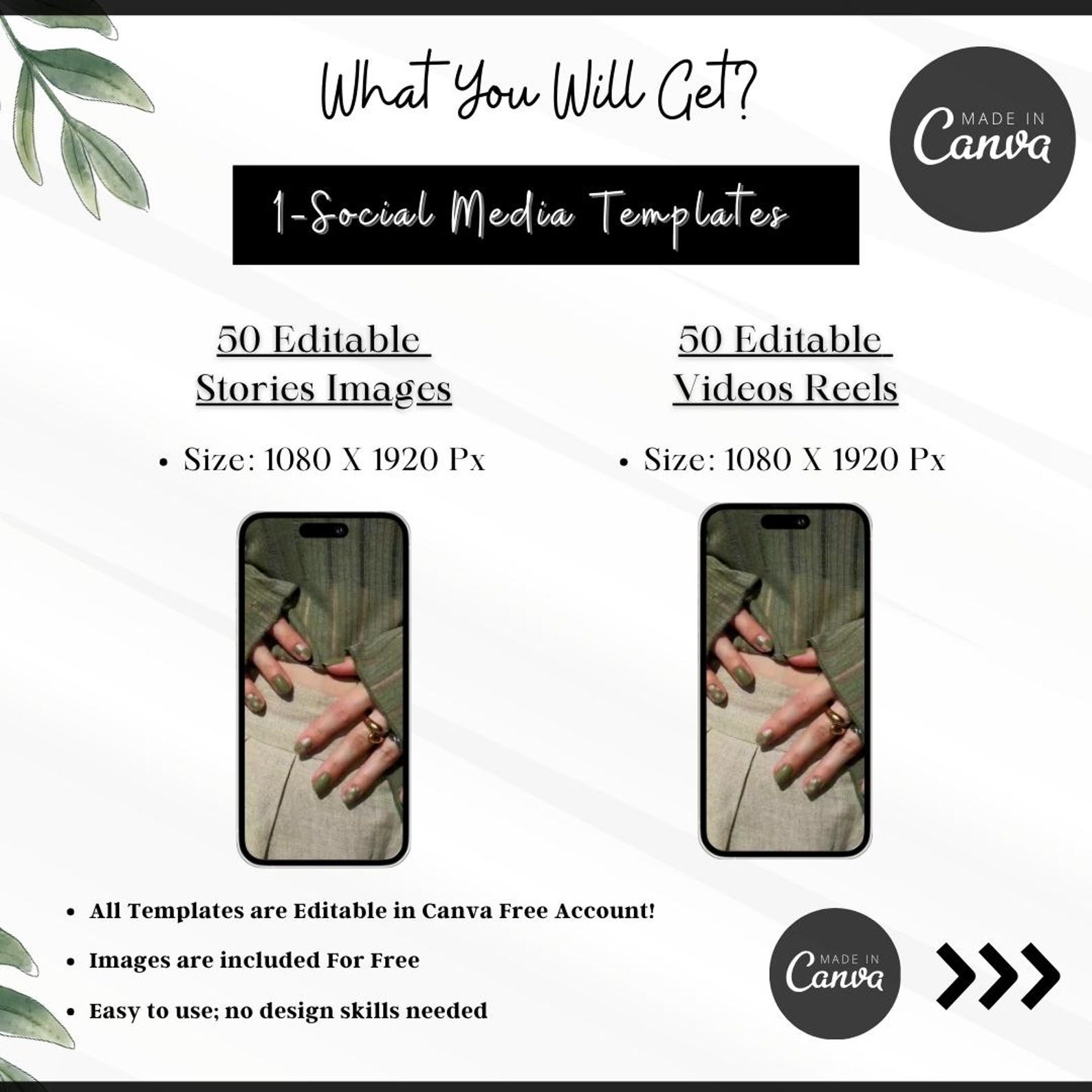 Faceless Green Luxury Videos for Instagram Faceless Green Video ...