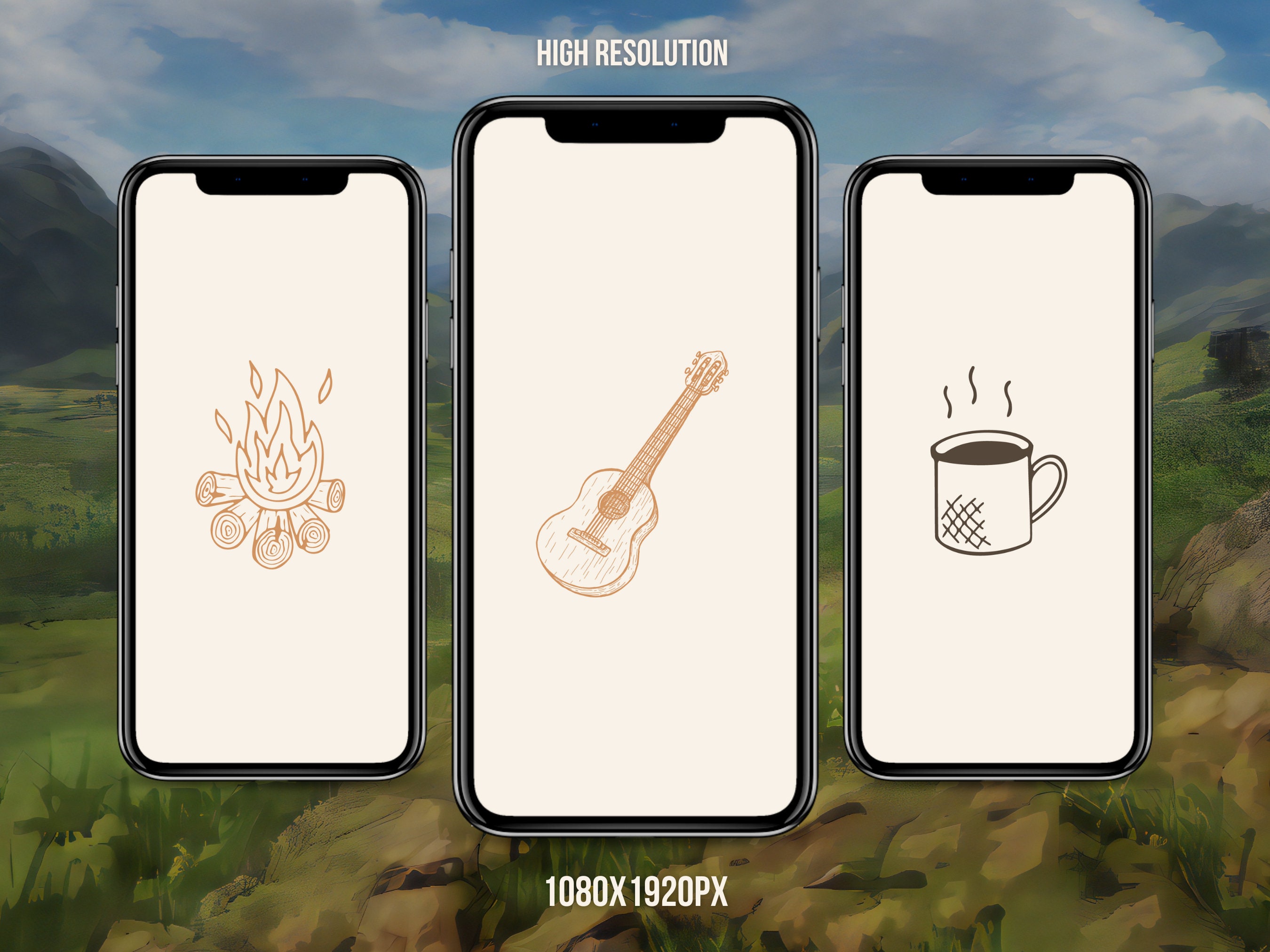 Camping Instagram Highlight Covers | Outdoor Adventure Story Icons ...