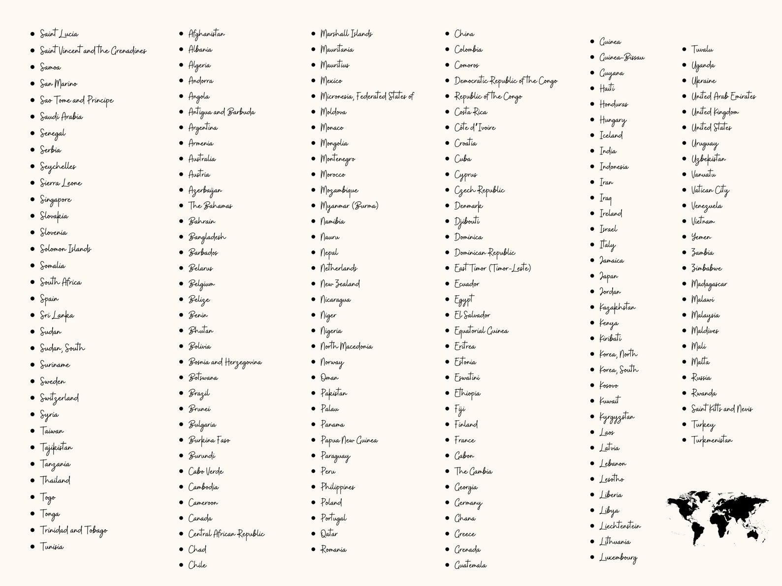 192 Countries & Islands Flags Highlight, Instagram Travel Highlight ...