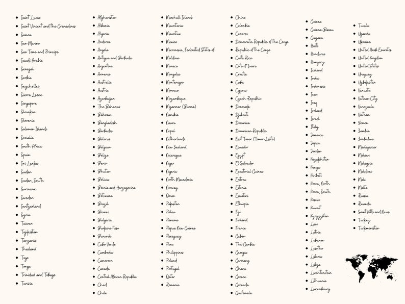 192 Countries & Islands Flags Highlight, Instagram Travel Highlight ...