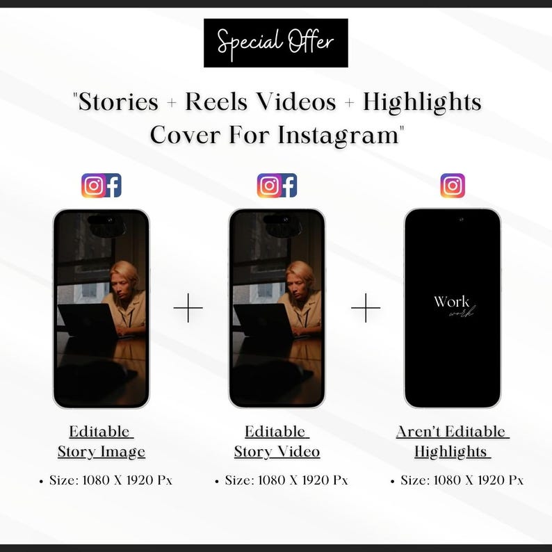Faceless Work Reels Videos for Instagram Faceless Work From Home ...