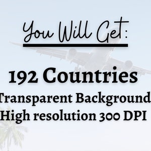 192 Countries & Islands Flags Highlight, Instagram Travel Highlight ...