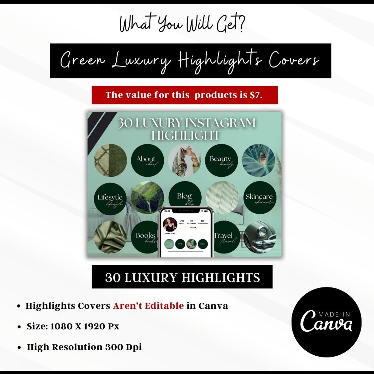 Faceless Green Luxury Videos for Instagram Faceless Green Video ...