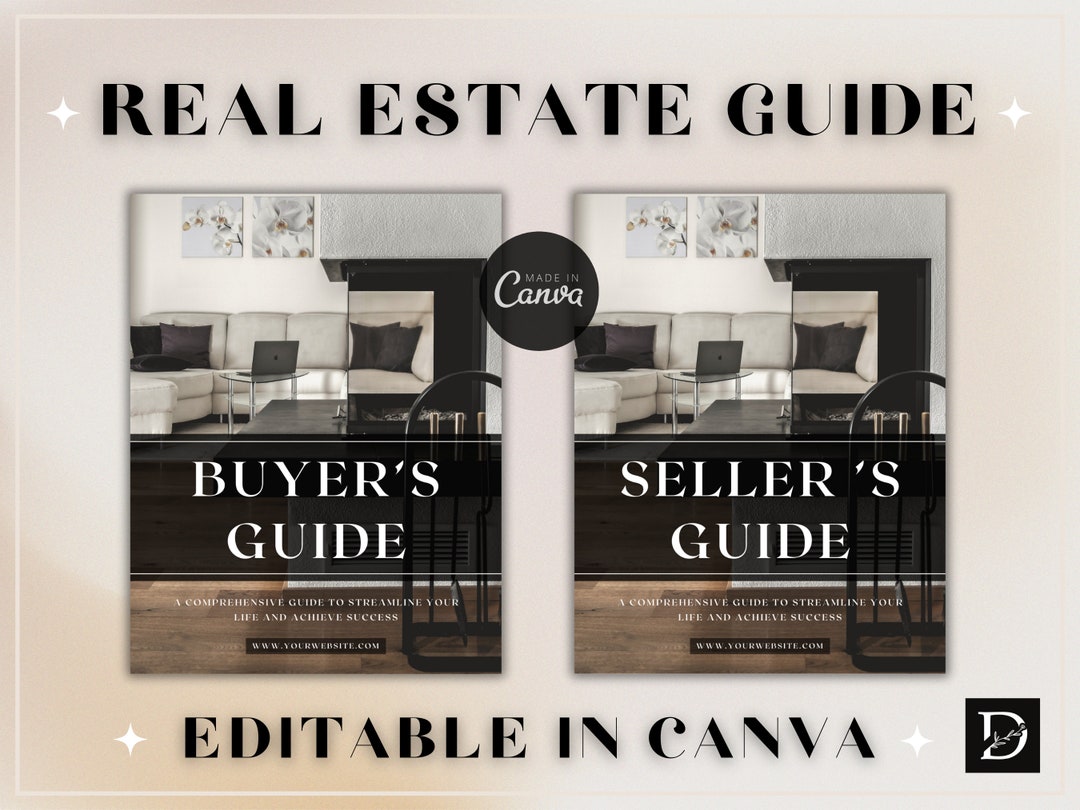 Real Estate Buyer & Seller Guide: Canva Template Bundle (PDF) - Etsy
