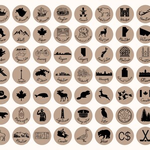 Canada Instagram Highlight Covers | Canadian Cities & Territories ...