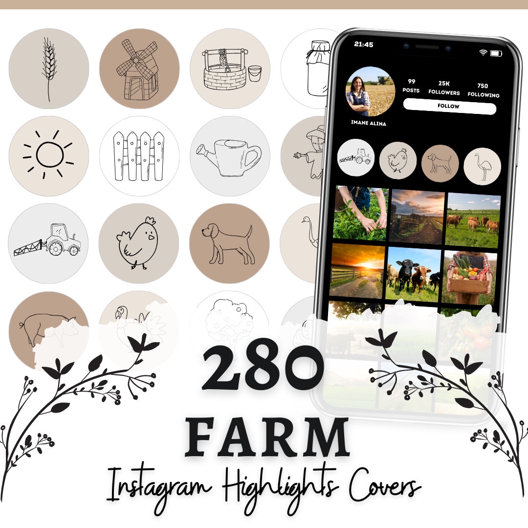 Farming Highlight Cover , Farm Highlight Cover Instagram ,neutral Farm ...