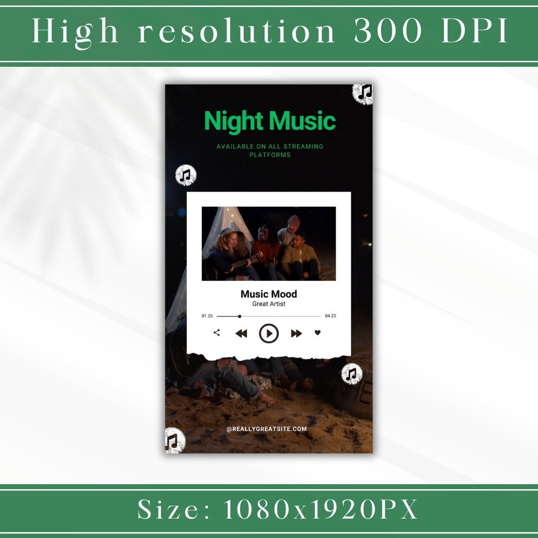Musician Instagram Reels Template: Editable Video Reels (PDF) - Etsy