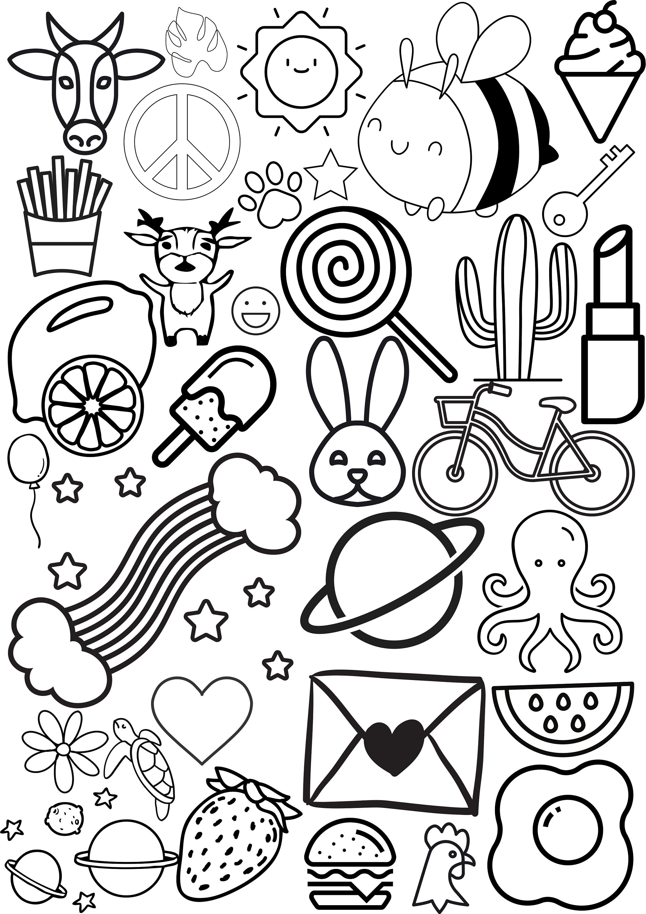 Printable Colouring Page - Etsy