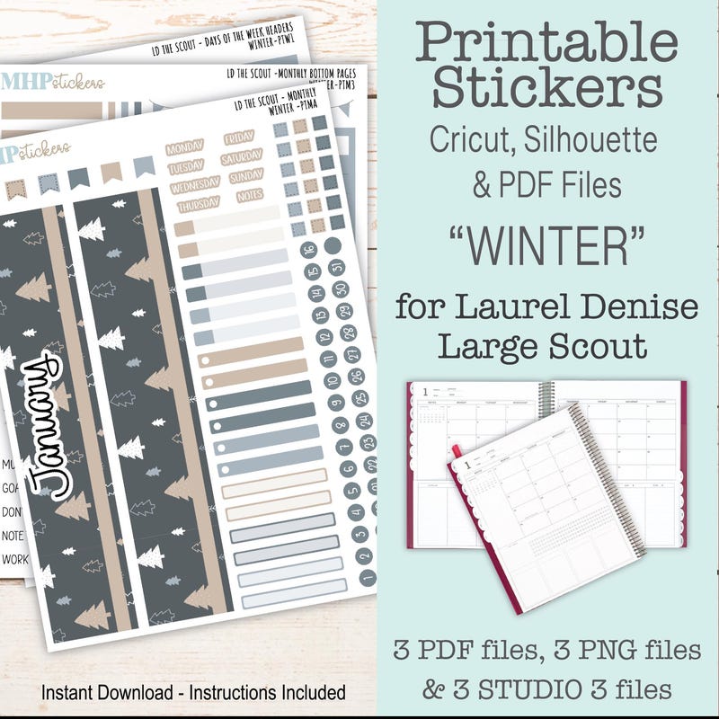 Laurel Denise Sticker Pack - Etsy