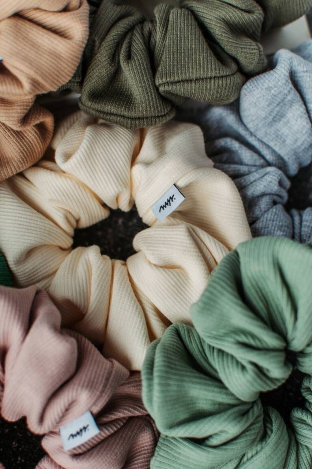 Oversize Scrunchie Pack, Scrunchie Bundle, Cotton Scrunchie Hair Tie ...