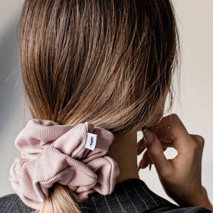 Oversize Scrunchie Pack, Scrunchie Bundle, Cotton Scrunchie Hair Tie ...