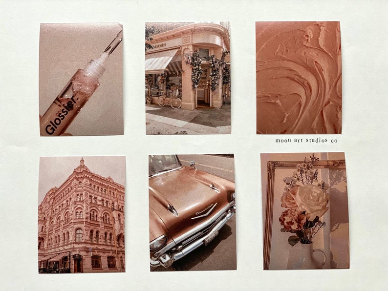 Pink Mini Wall Collage Kit Aesthetic collage Prints - Etsy