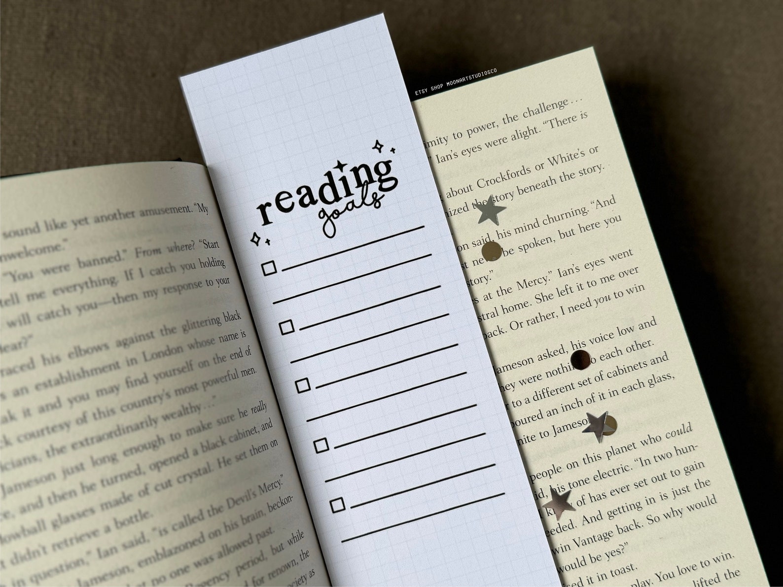 Printable Bookmarks Reading Goals, Daily Reading Tracker, Library Book ...