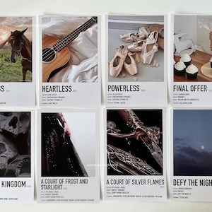 Aesthetic Book Inspired Posters (3) *physical Item* [book Posters ...