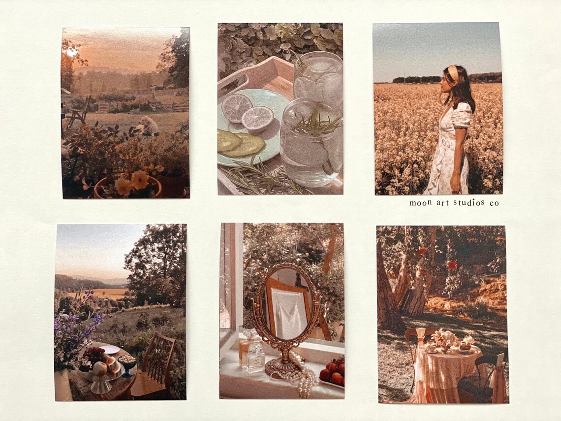 Cottage-core Mini Wall Collage Kit Aesthetic | Etsy