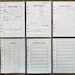 A5 Book Review Grid Inserts | Reading Planner, Reading Diary, Book ...
