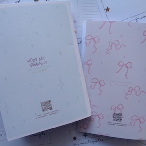 Coquette Paperback A5 Reading Journals | Reading Planner, Tbr Journal ...