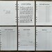 A5 Book Review Grid Inserts | Reading Planner, Reading Diary, Book ...