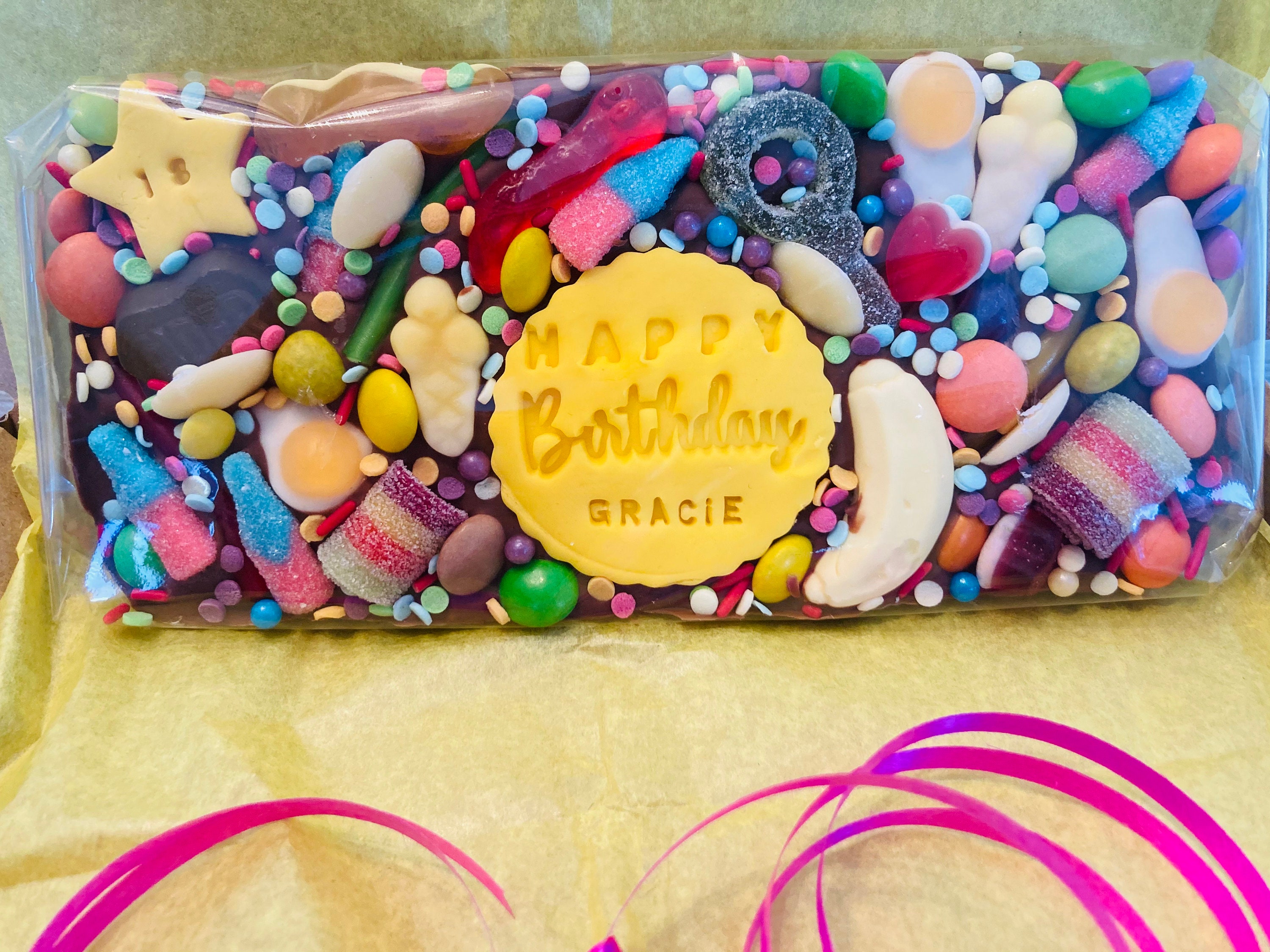 Custom Luxury Personalised Belgian Chocolate Bar Slabs for Any - Etsy UK