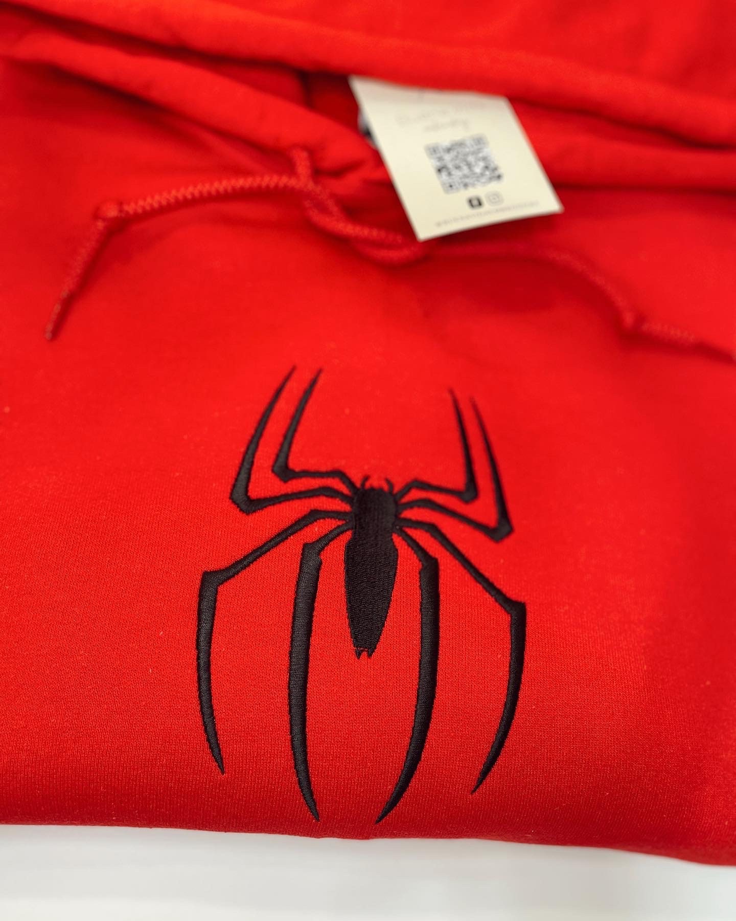 Spider Embroidered Hoodie - Etsy