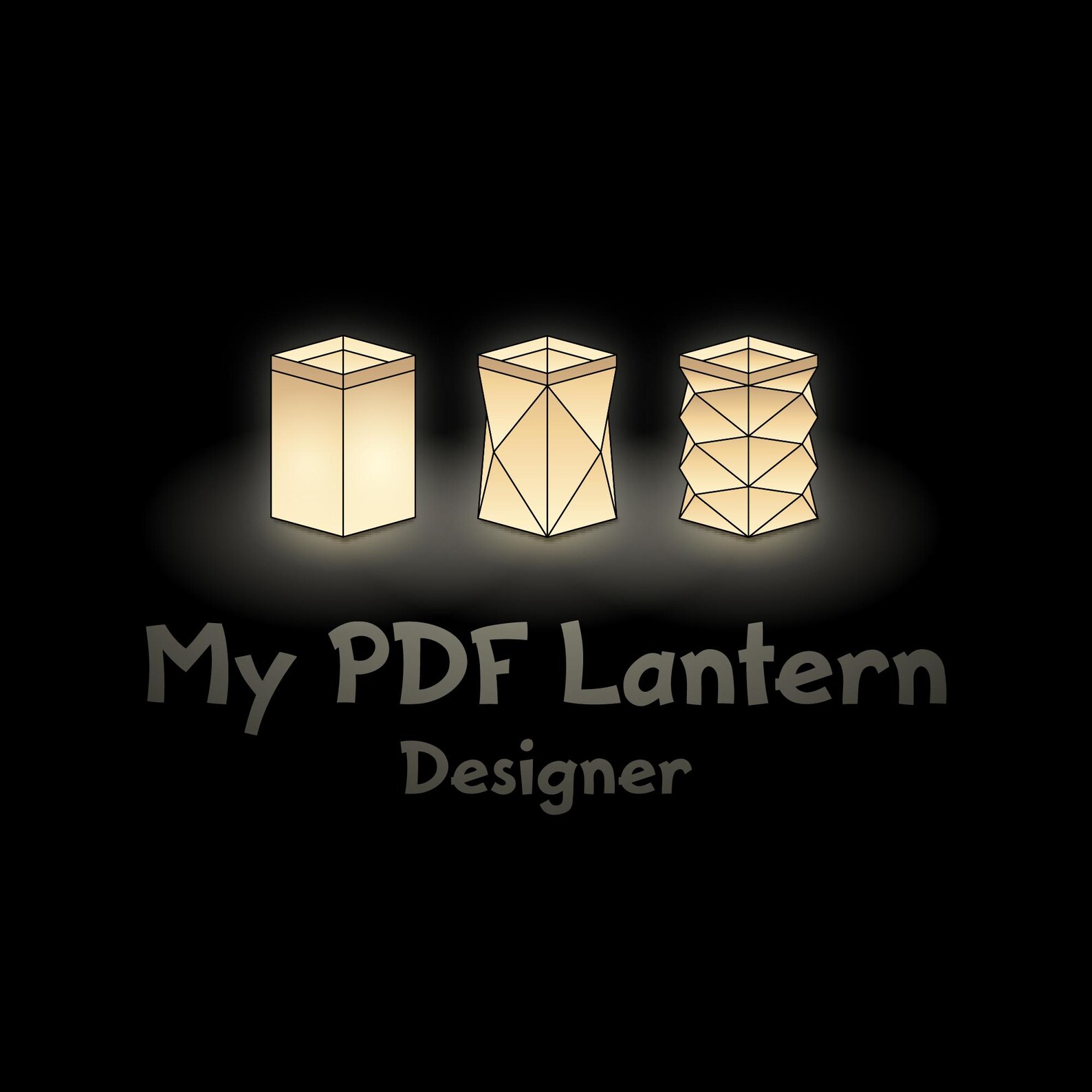 Customizable - Printable Lantern Template for DIY Lantern Making - Etsy