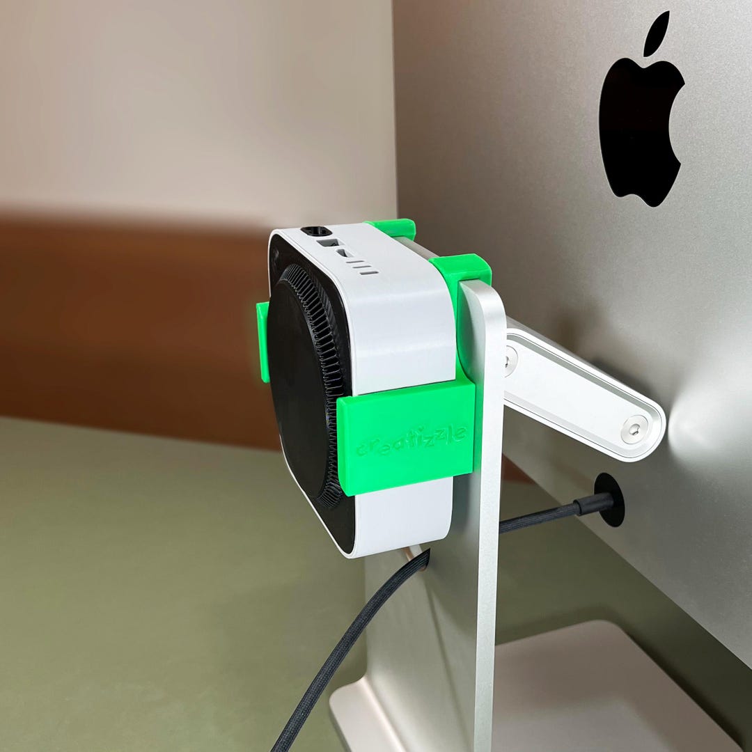 Mac Mini M4 Mount for Apple Studio Display tilt and Height-adjustable ...