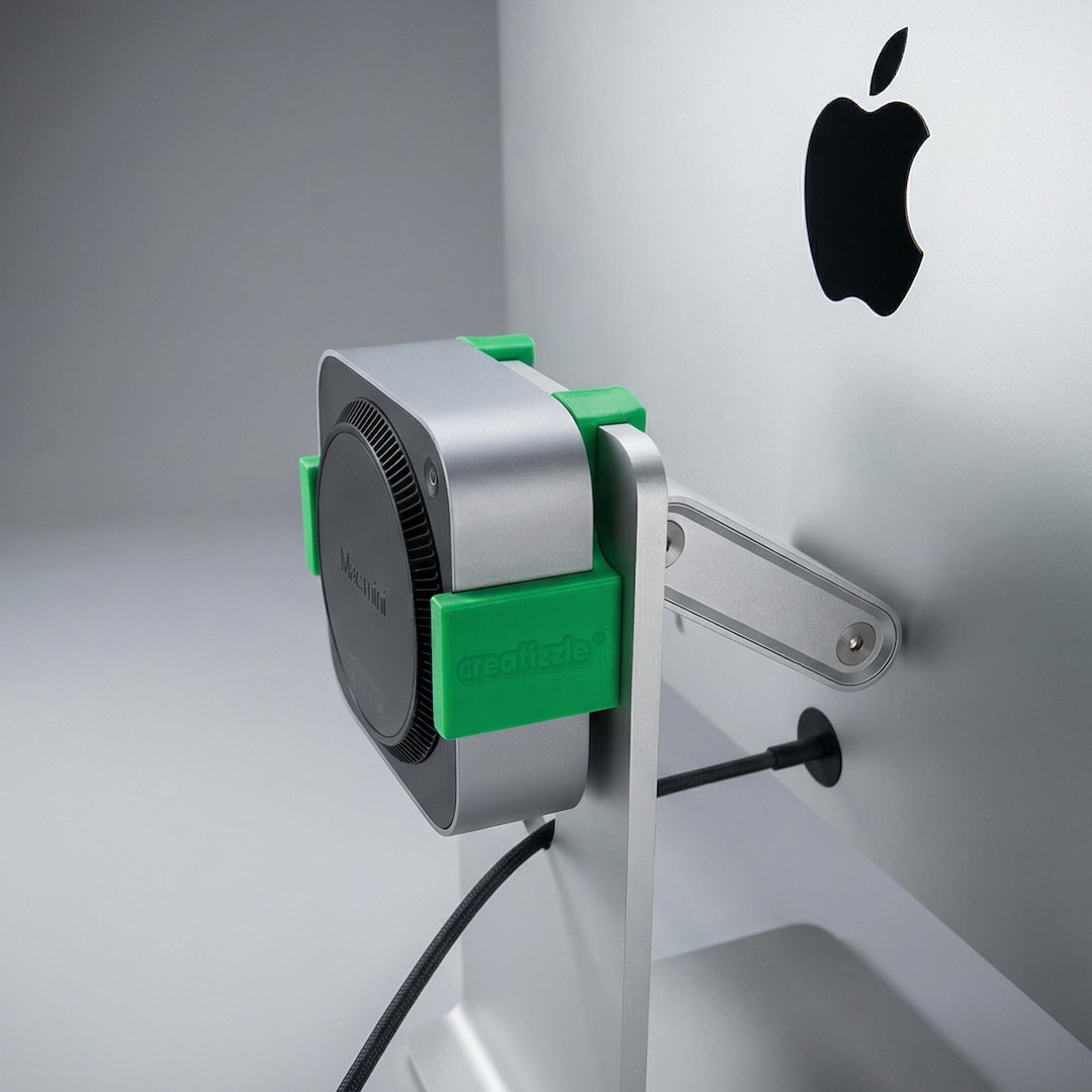 Mac Mini M4 Mount for Apple Studio Display (tilt- and Height-adjustable ...