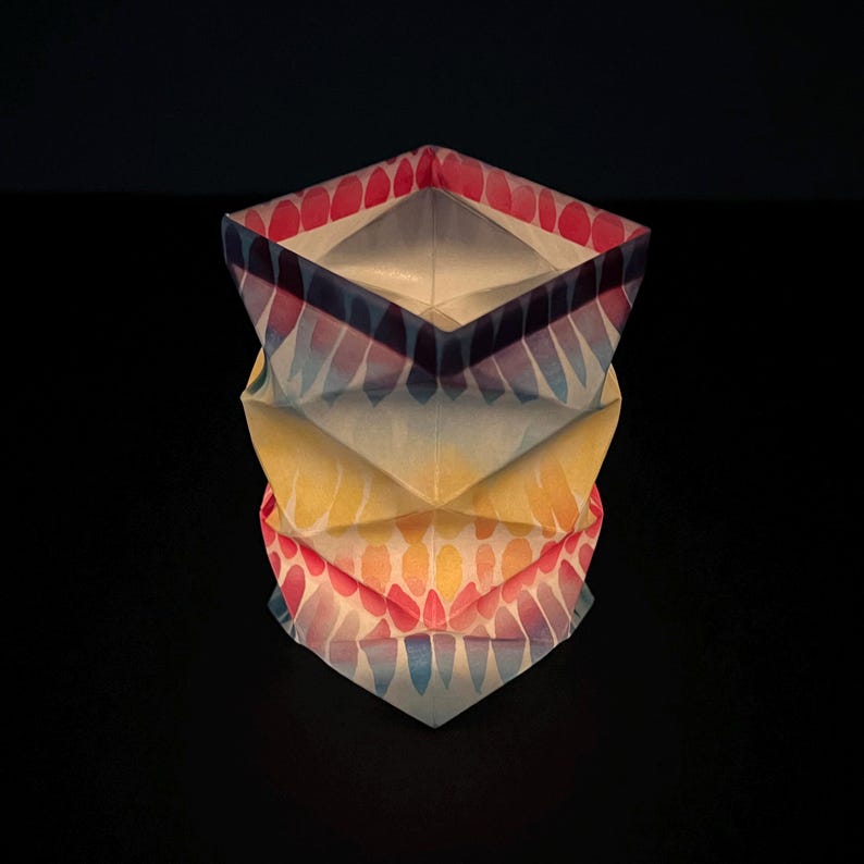 Template for Paper Lanterns - Etsy