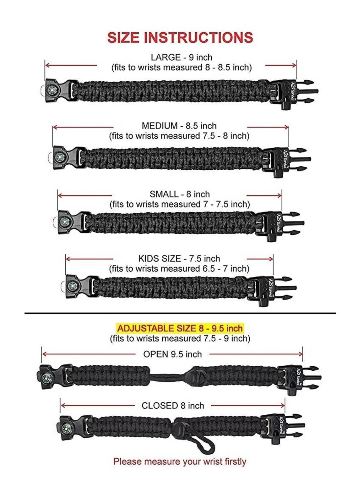 2 Safety and Security Bracelet - Etsy